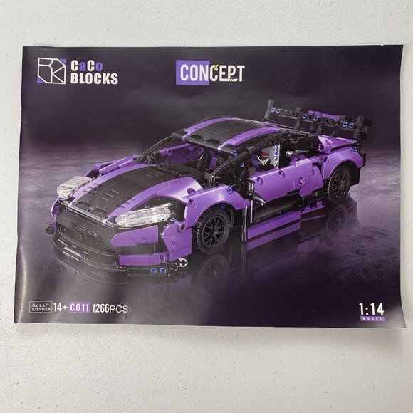 Caco | Toys | Caco Building Blocks Technical Aston Martin Gt3 Sports ...